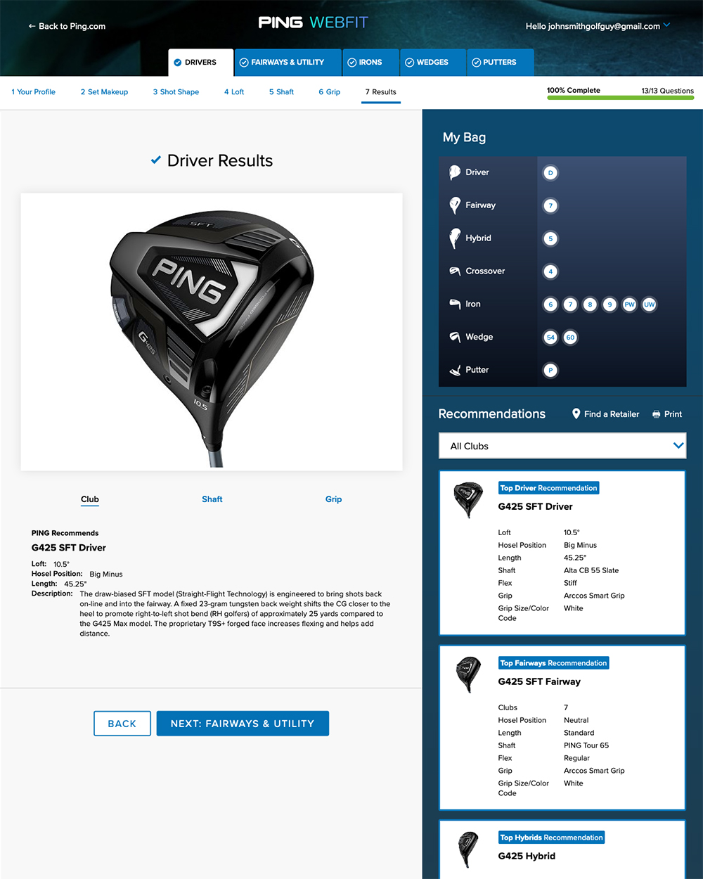 PING Tele-Fitting - PING