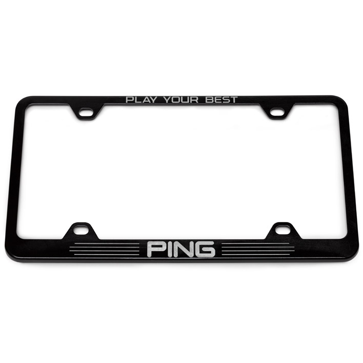 PING License Plate Frame - PING