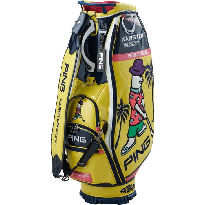 PING Japan Exclusive CB-N2301 Mr. PING Aloha Cart Bag - PING