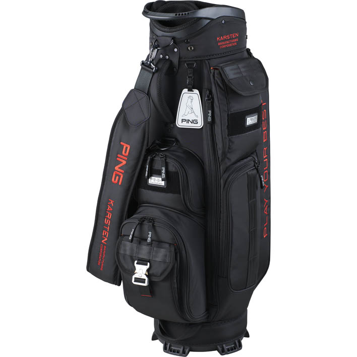 PING Japan Exclusive CB-P2403 Metal Plate Cart Bag - PING